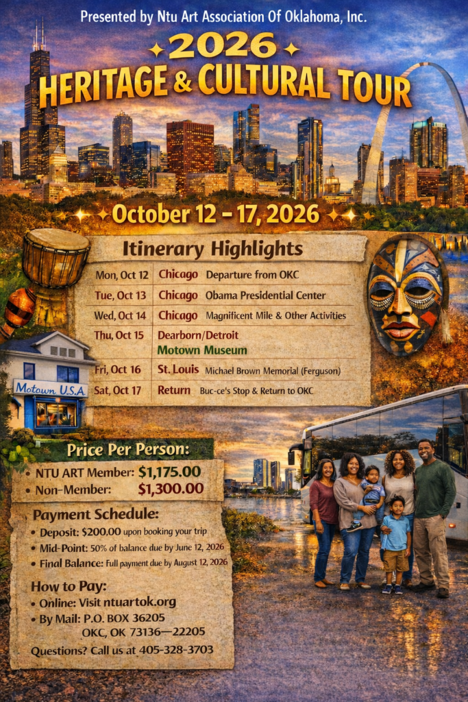 Upcoming Events - NTU ART OF OKLAHOMA, INC.